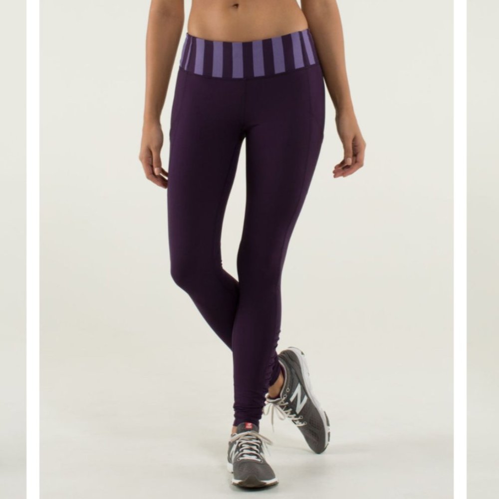 Lululemon Speed Brushed Ruched Leggings - Gem